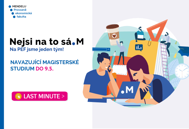 Magisterské studium na PEF MENDELU - Provozně ekonomická fakulta