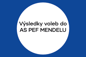 Výsledky voleb do AS PEF MENDELU - Provozně ekonomická fakulta