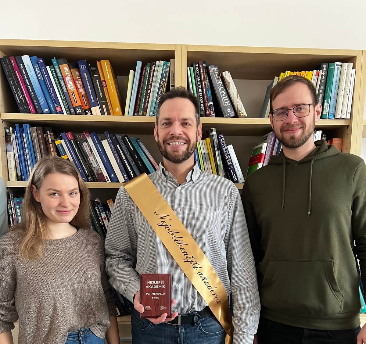 Petr Rozmahel nejlepším akademikem PEF MENDELU - Provozně ekonomická ...